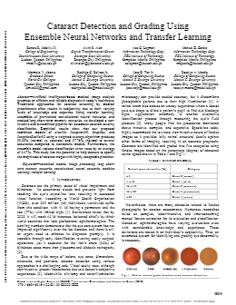 Cataract Detection and Grading Using Ensemble Neural Networks and ...