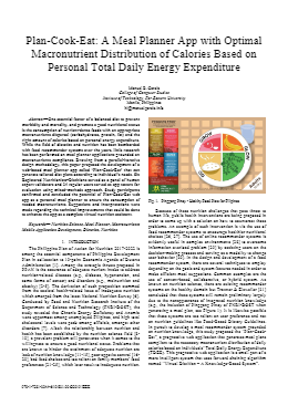 Plan-Cook-Eat: A Meal Planner App with Optimal Macronutrient ...